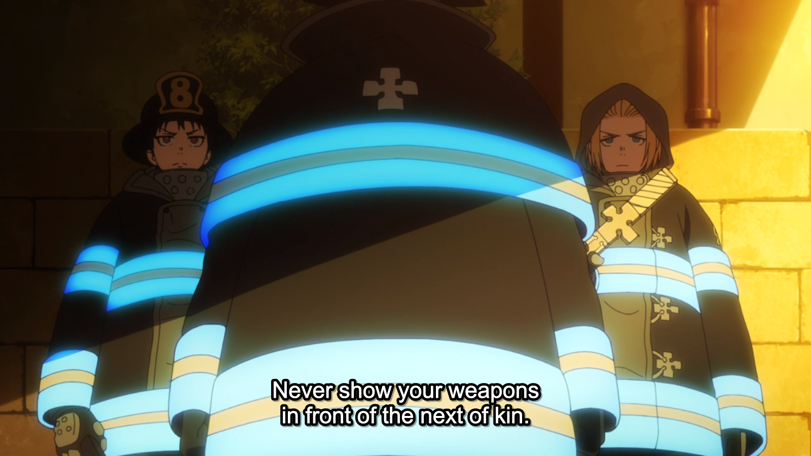 Fire Force Episode 2 - The Devil and the Knight - Gallery - I drink and ...