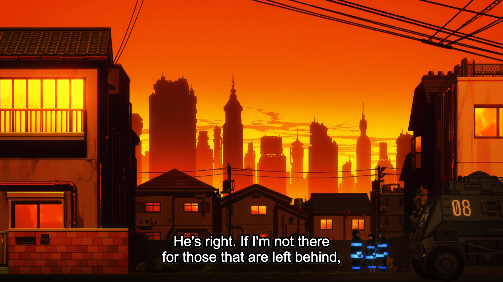 Fire Force Episode 2 - The Devil and the Knight - Gallery - I drink and ...