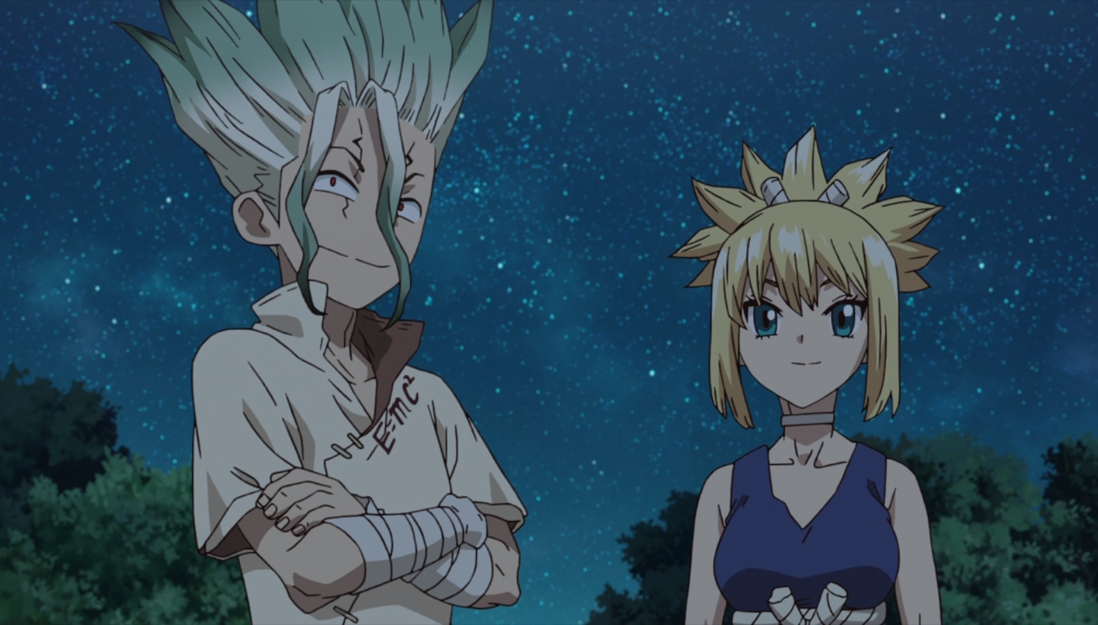 Dr. Stone Episode 9 - Let There Be Light - I drink and watch anime