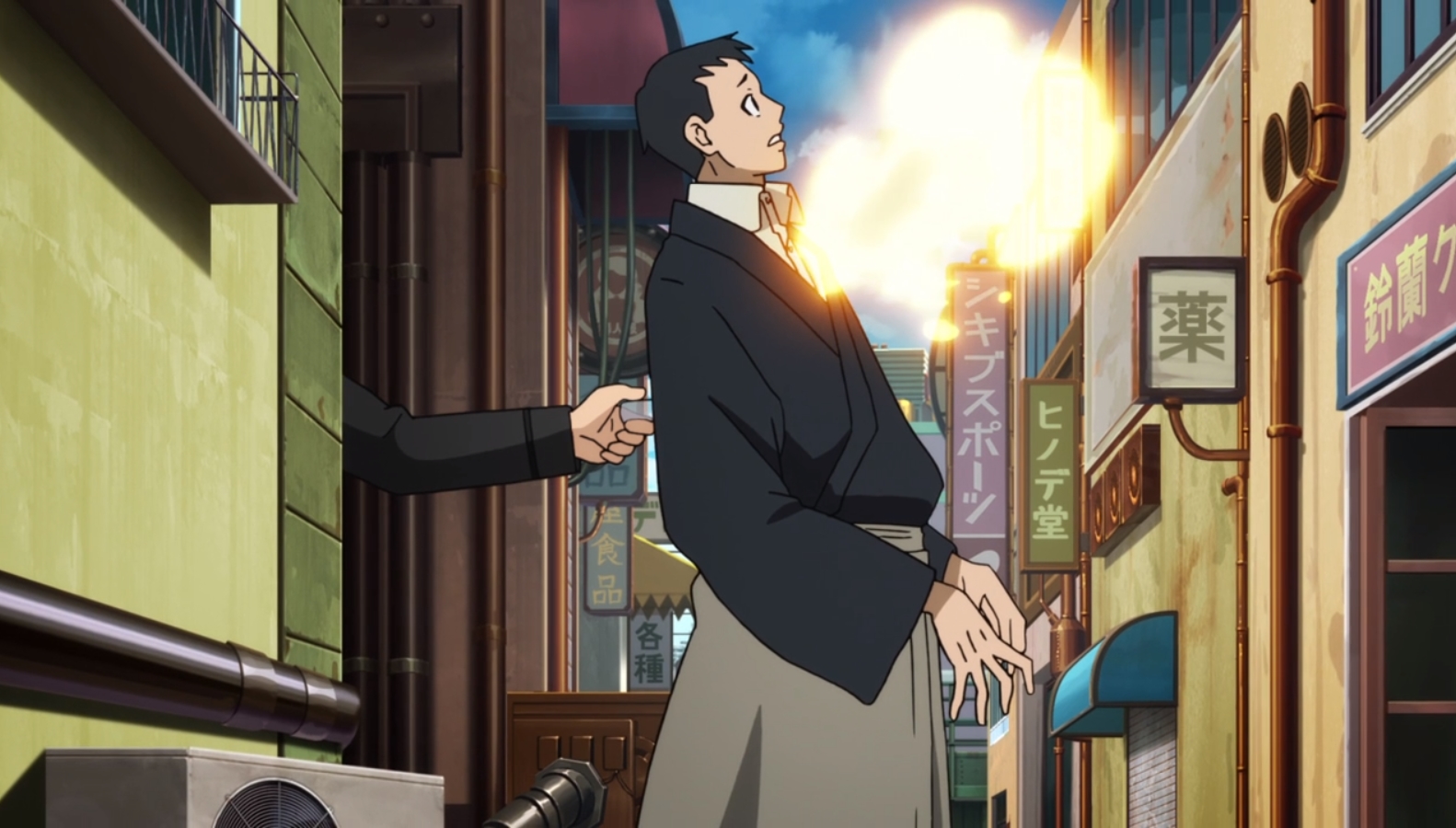 Fire Force Episode 8 - Beware of the Smiling Ones - Gallery - I drink ...
