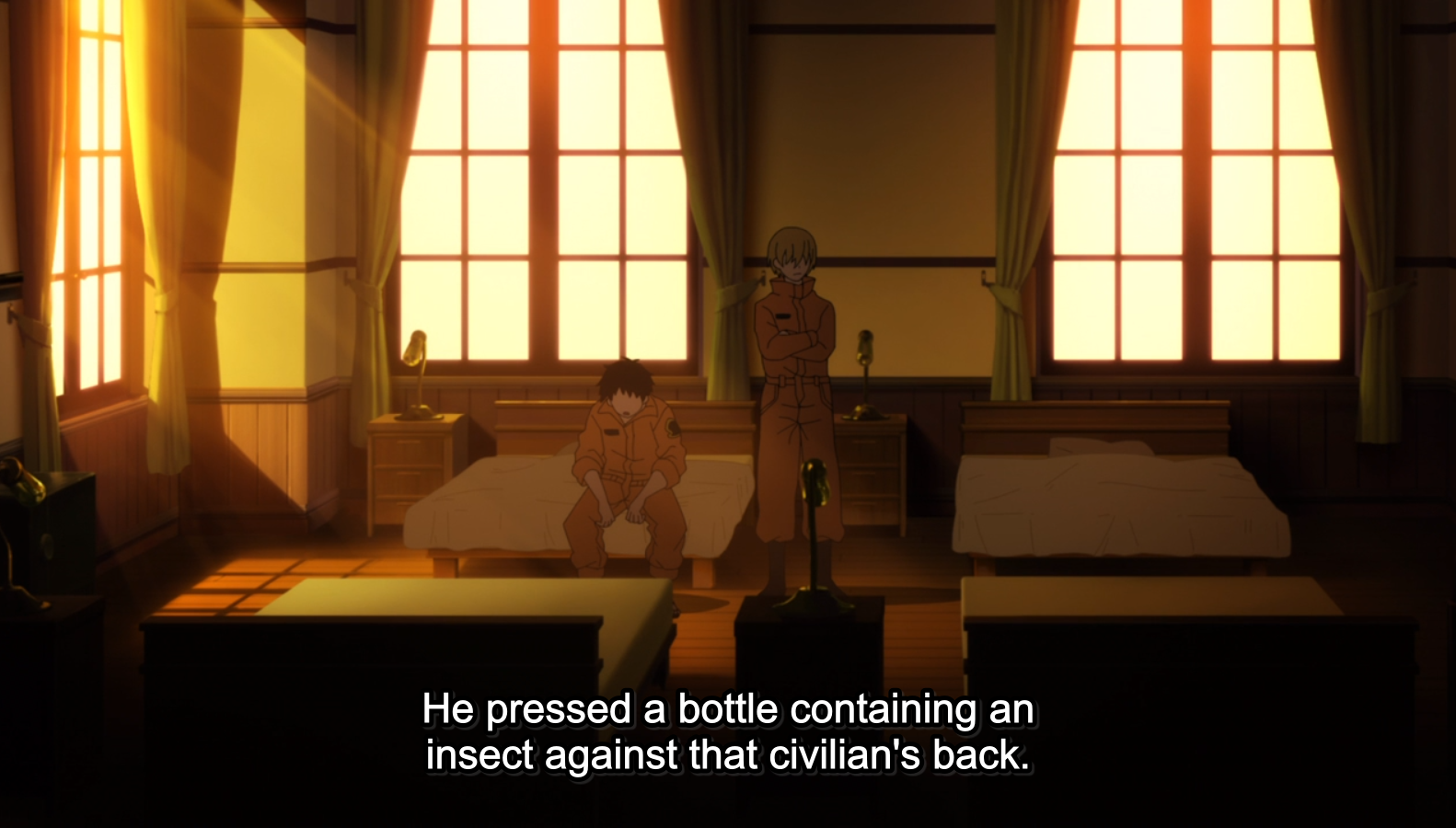 Fire Force Episode 8 - Beware of the Smiling Ones - Gallery - I drink ...