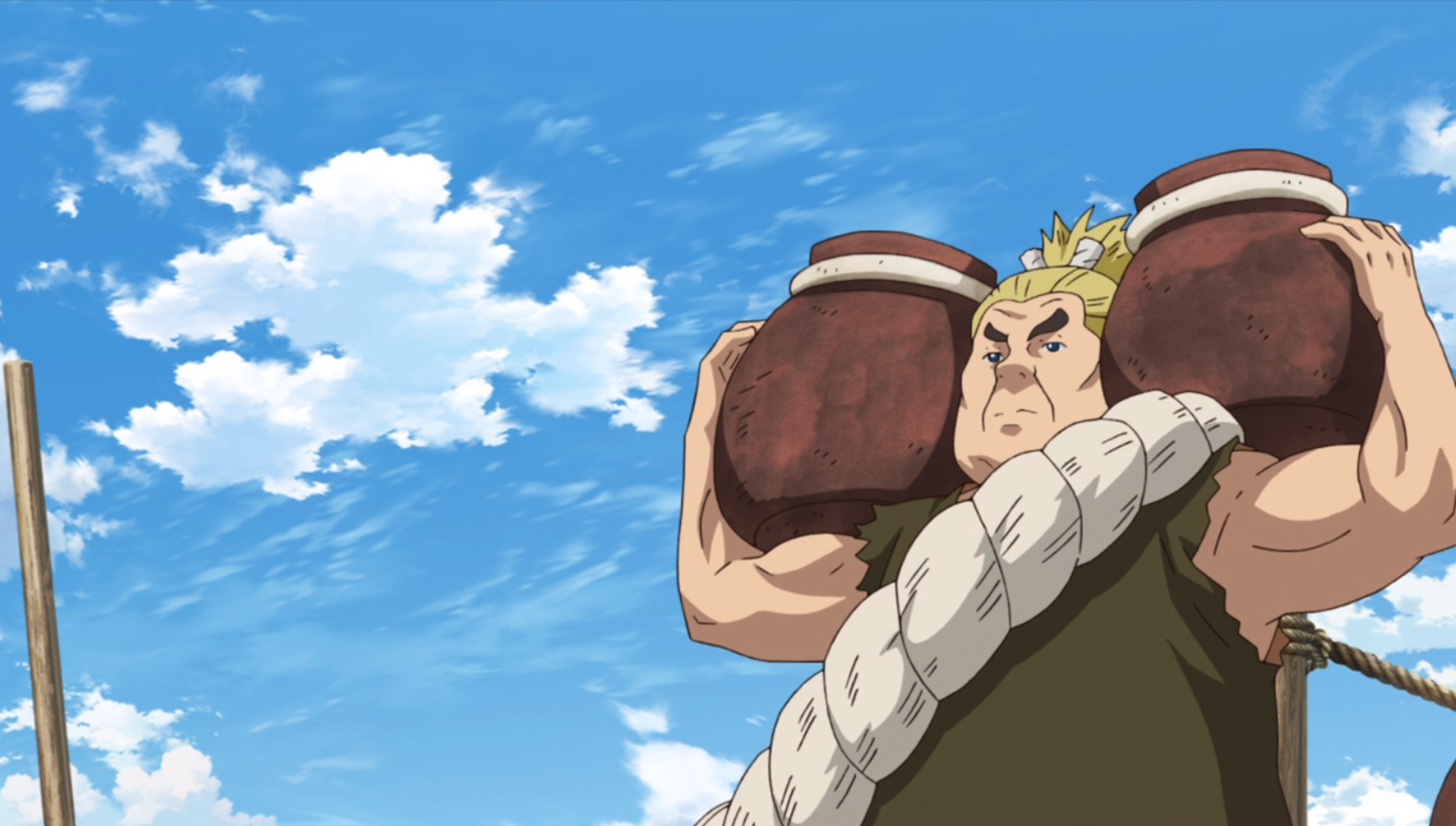 Dr. Stone Episode 15 - A Breath of Fresh Air - I drink and watch anime