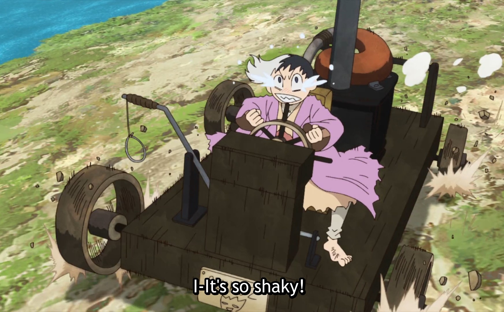 Dr. Stone 2 Episode 5 - Paper Tank - I drink and watch anime